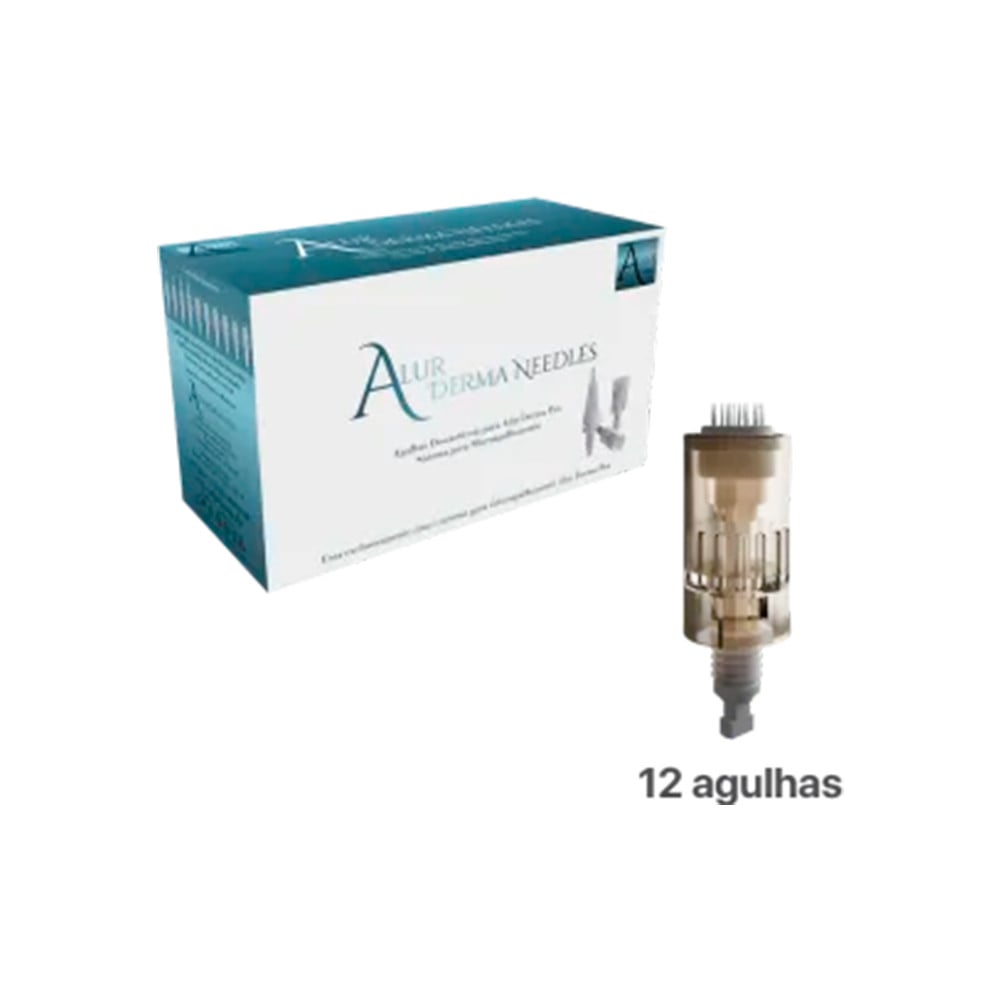 Cartucho Derma Needles 12 Agulha - Alur Dermapen - 25un | Bleymed ...