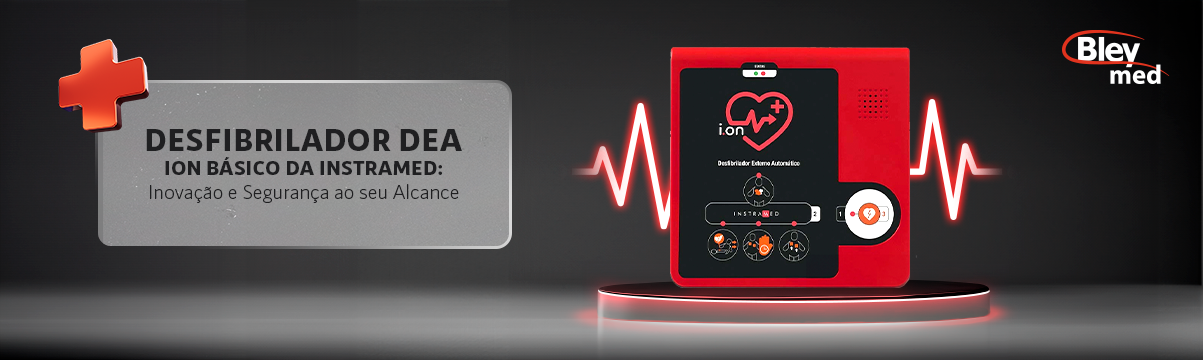 Conheça o Desfibrilador DEA iOn Básico da Instramed: Inovação e ...