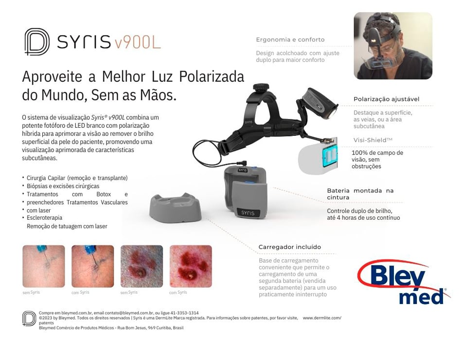 Fotóforo Profissional Syris v900L | Equipamentos Médicos Online